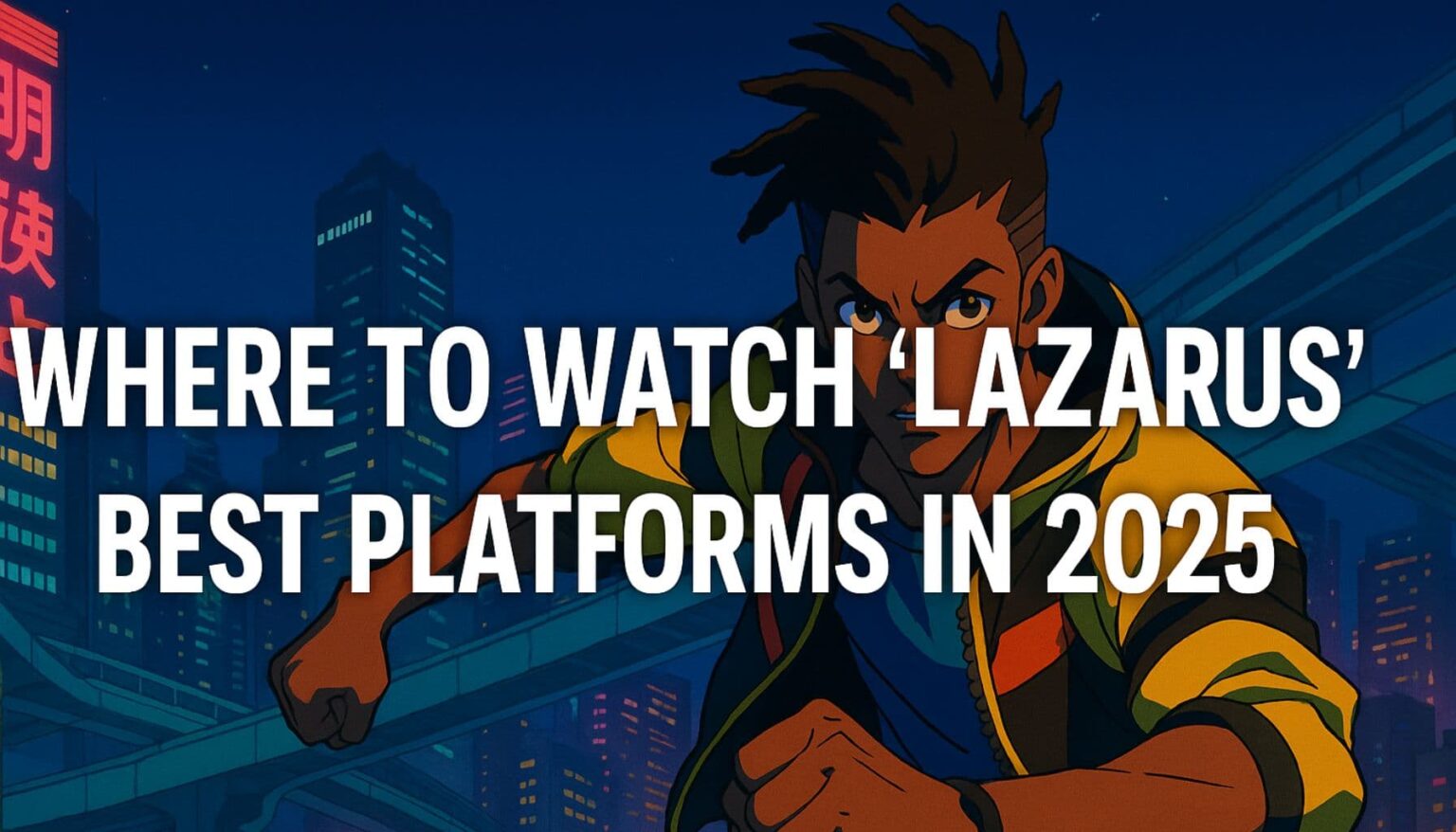 Lazarus Anime Character Guide – Meet the Team Behind the Action