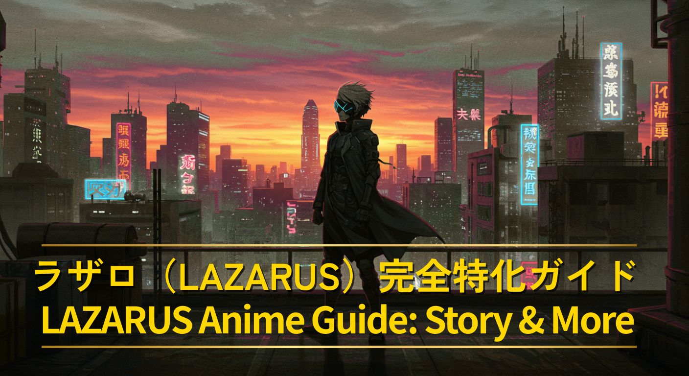 アニメ『ラザロ（LAZARUS）』完全ガイド｜あらすじ・キャラ・配信情報まとめ