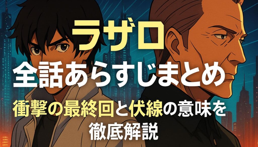 アニメラザロ2期はある？続編の可能性を徹底考察